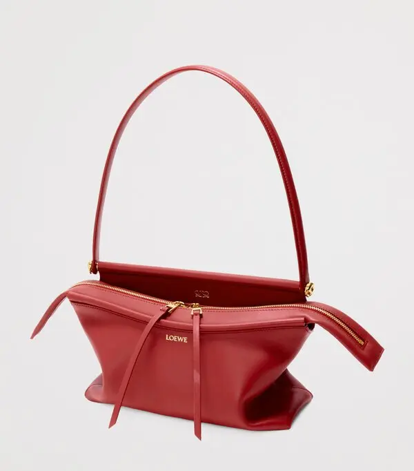 Loewe Small Leather Whisker Shoulder Bag