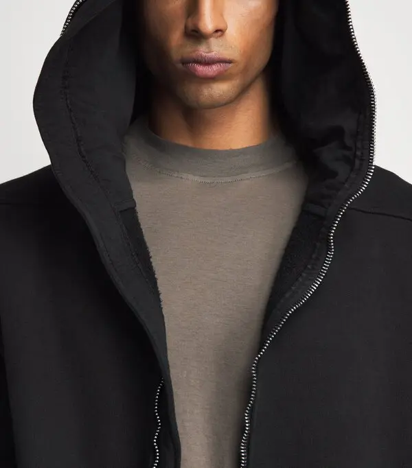 Rick Owens Stretch-cotton Gimp Coat