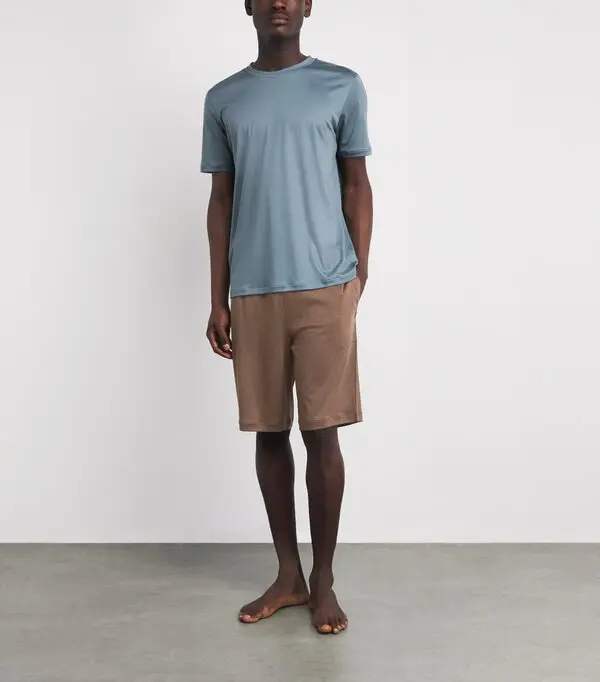 Zimmerli Sea Island Cotton Pyjama Shorts