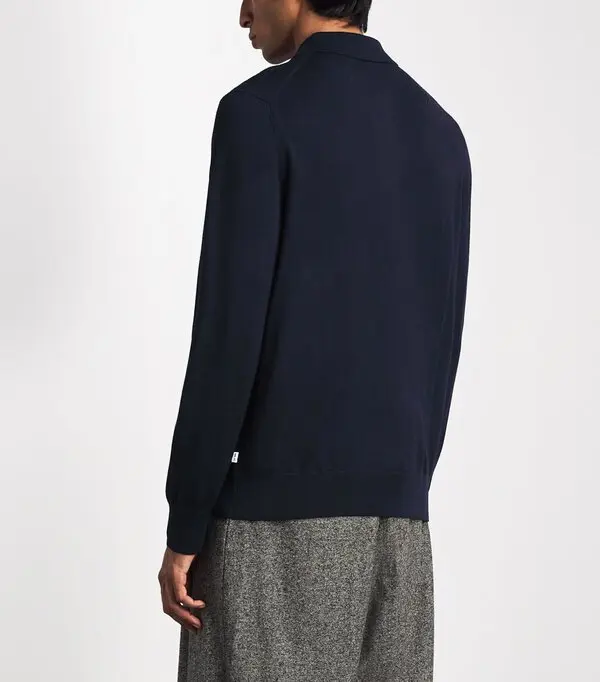 NN.07 Merino Wool Emerson Polo Sweater
