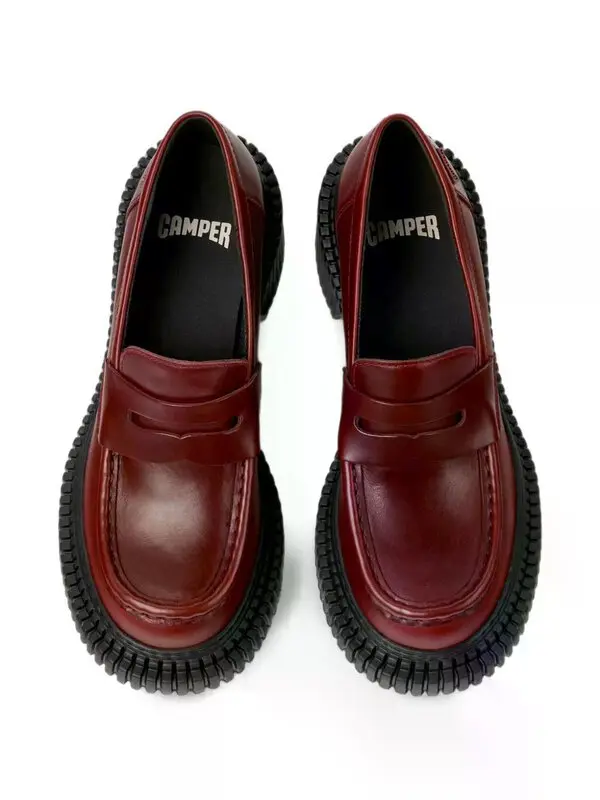 Camper Twins Leather Loafers