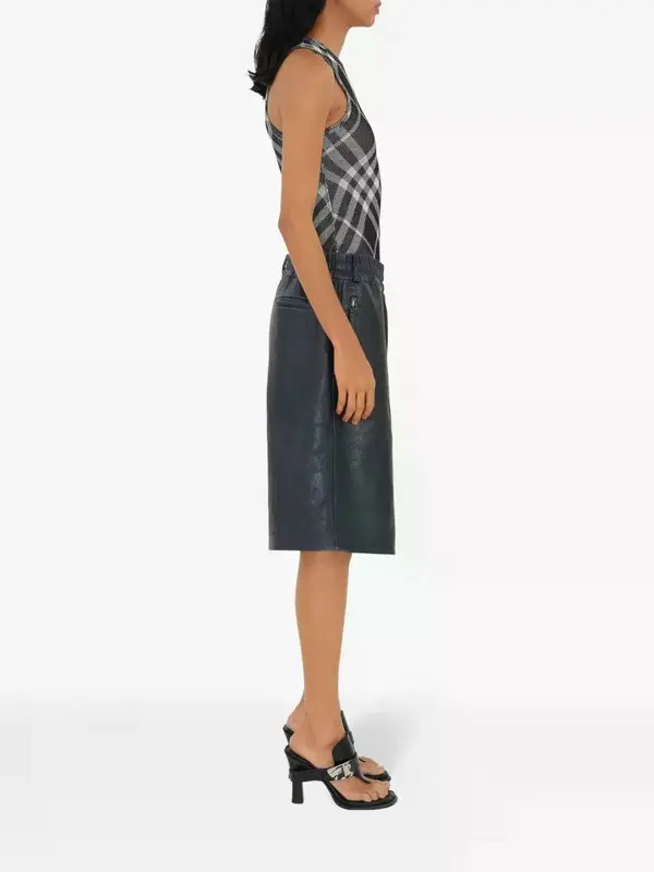 Burberry Checkered Cotton Top