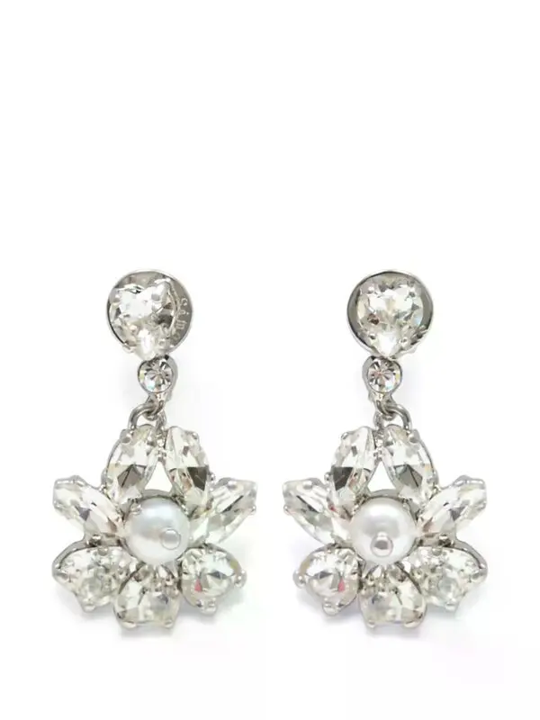 Simone Rocha Heartbloom Drop Earrings