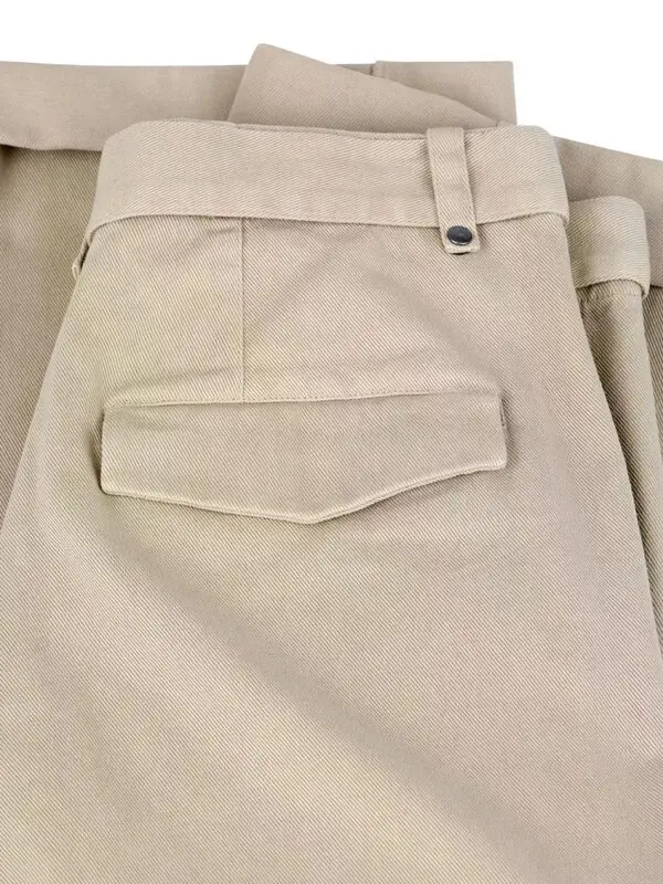 ENTIRE STUDIOS Gully Belted Wide-leg Trousers
