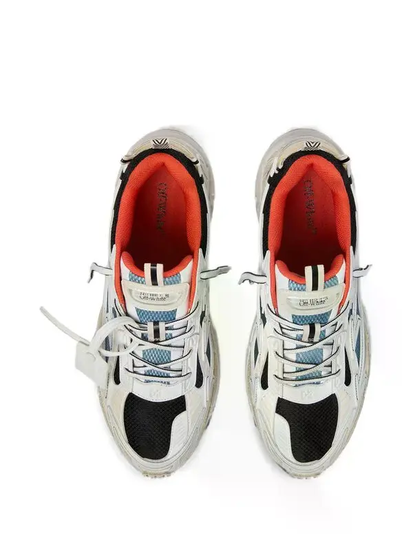 Off-White Panelled Lace-up Sneakers