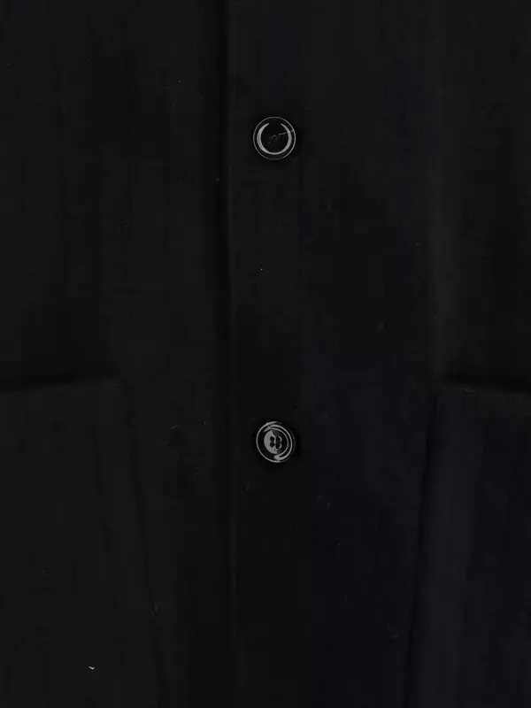 LARDINI Ribbed-knit Stand-collar Jacket
