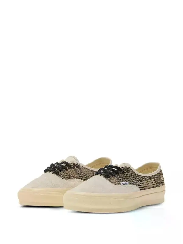 VANS Lx Authentic 44 Check-pattern Sneakers - Neutrals