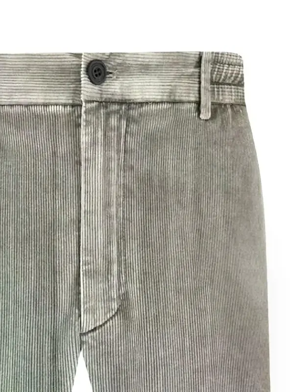 Paul & Shark Alba Corduroy Trousers - Grey
