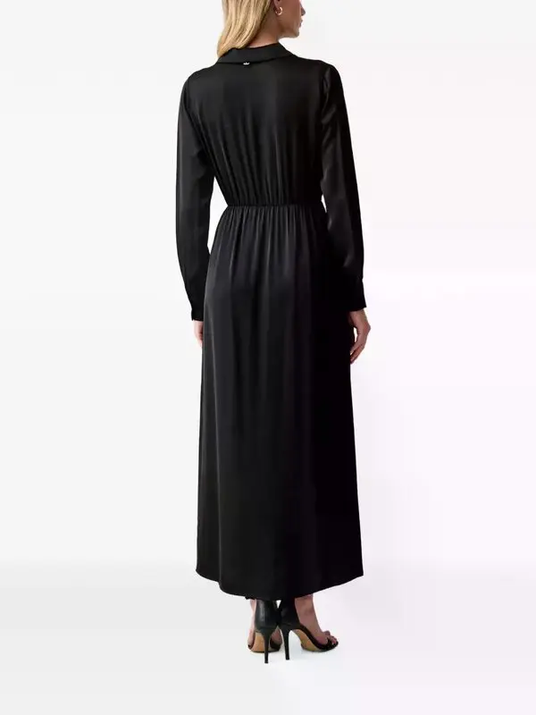 FRACOMINA Wrap-style Side-slit Maxi Dress