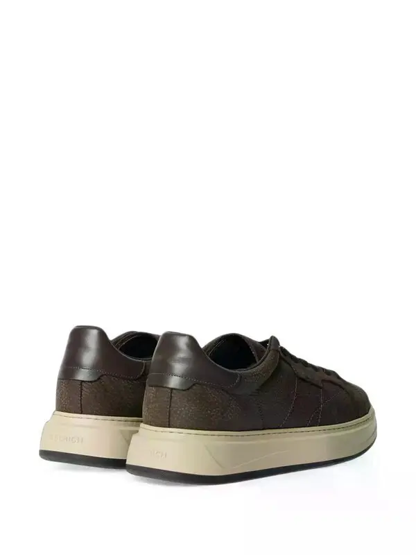Woolrich Grained Leather Sneakers