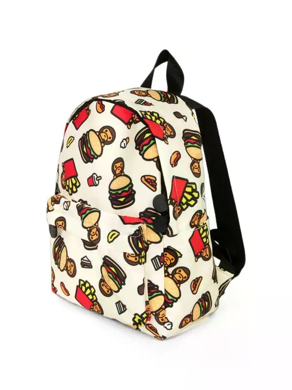 A BATHING APE Baby Milo Graphic-print Backpack