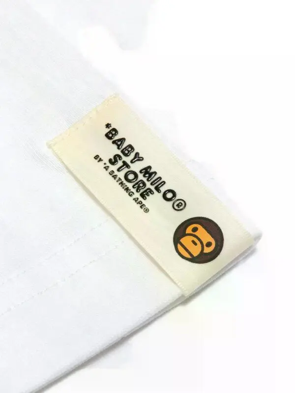 A BATHING APE Baby Milo Graphic-print T-shirt
