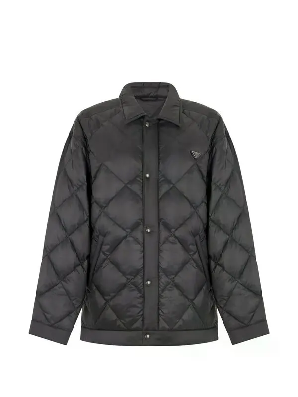 Prada Technical Fabric Down Coat