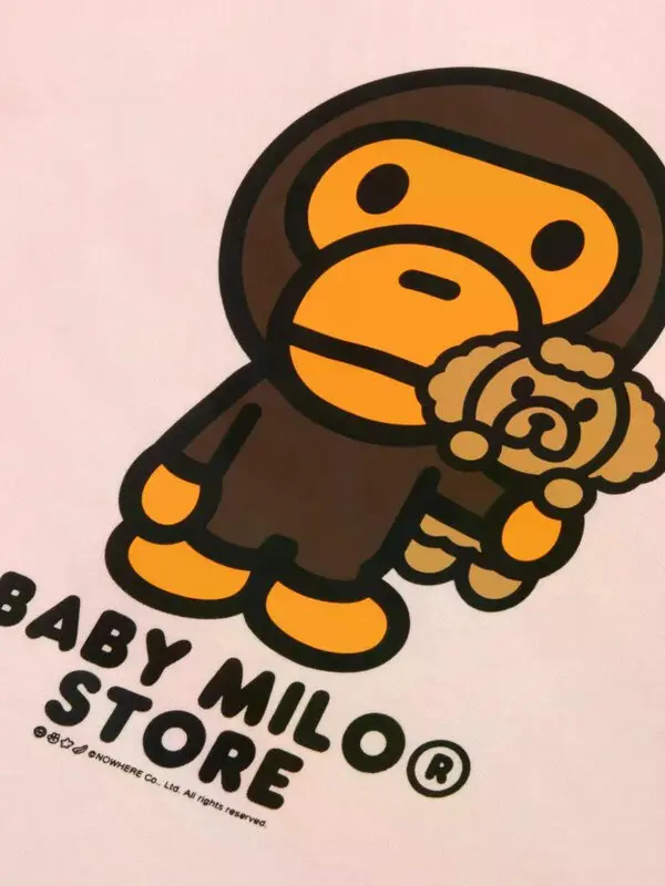 A BATHING APE Baby Milo Graphic-print T-shirt