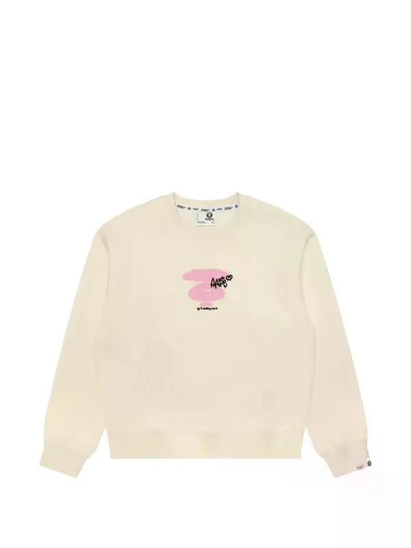 AAPE BY *A BATHING APE Graffiti-print Sweatshirt