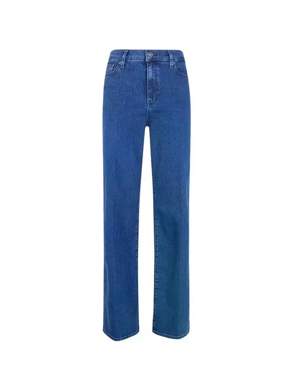FRAME Le Slim Palazzo Jeans - Blue