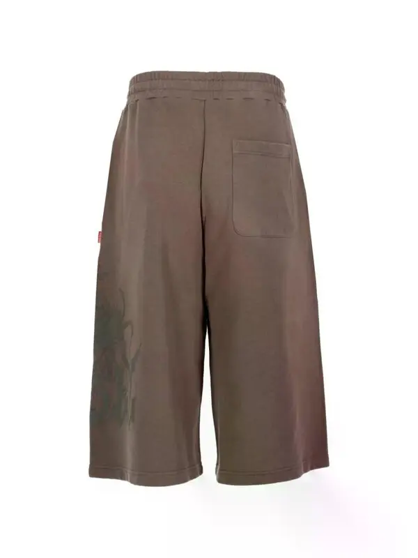 DIESEL® Graphic-print Track Shorts