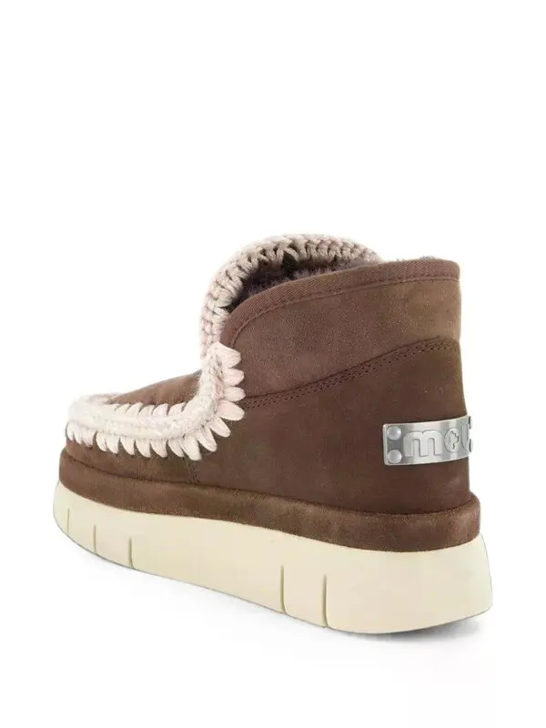 Mou Eskimo Bounce Welt Crochet-trim Sneakers