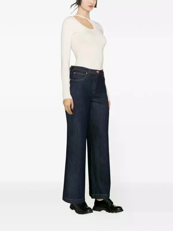 Aspesi Wide-leg Jeans