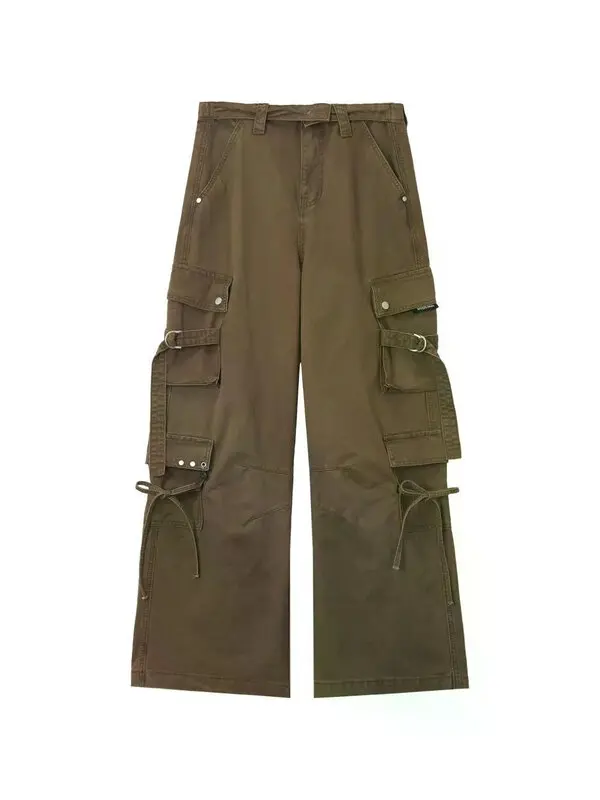 MUSIUM DIV. Buckle-detail Multi-pocket Cargo Pants
