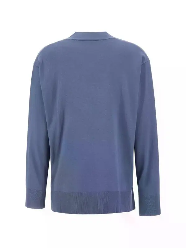 ELENA MIRÒ V-neck Fine-knit Top