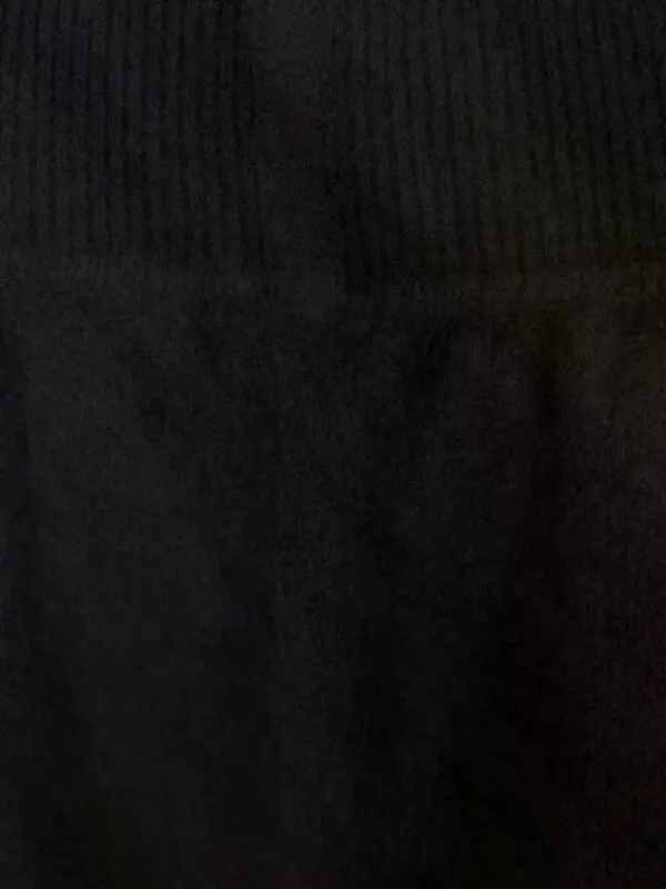 Rick Owens Ribbed-trim Knitted Shorts