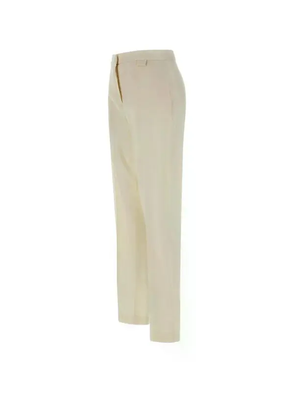 Fabiana Filippi Diamond-thread Tab-detail Trousers