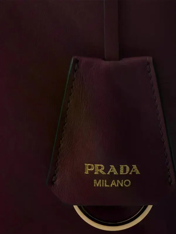 Prada Carry Leather Mini Handbag