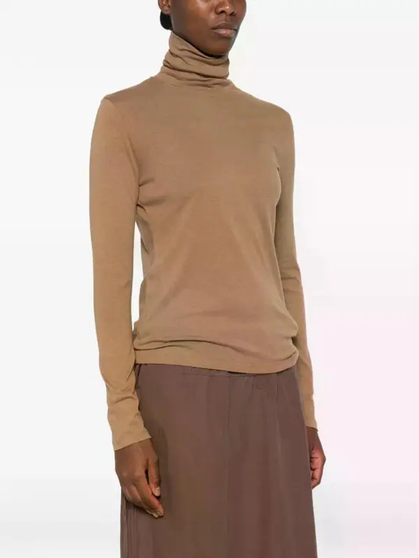 Majestic Filatures Roll-neck Long-sleeve T-shirt