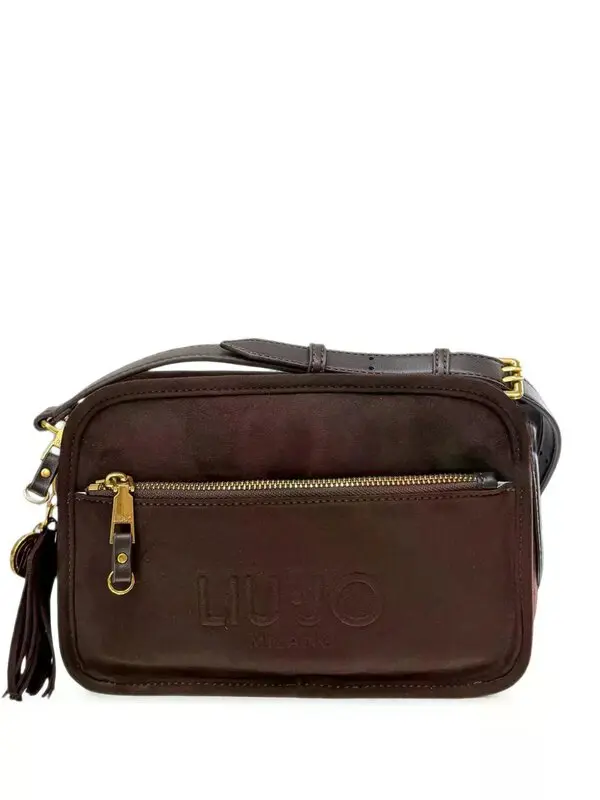 Liu Jo Logo-embossed Tassel Cross Body Bag - Brown