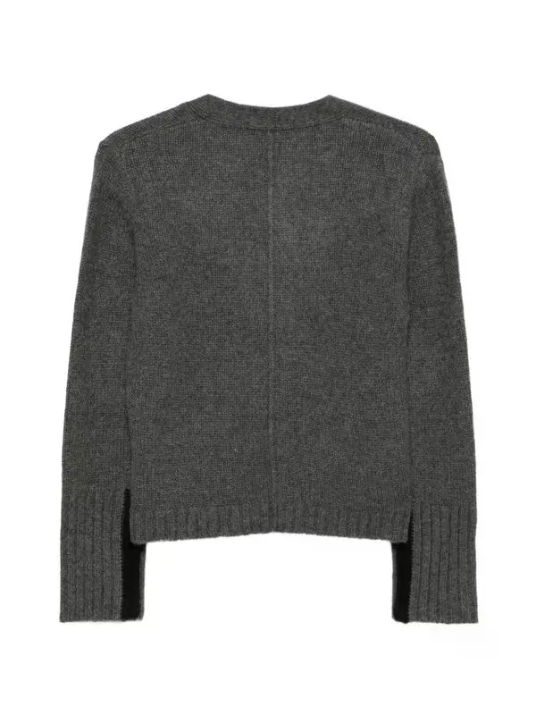 Kristensen Du Nord V-neck Ribbed-trim Cardigan