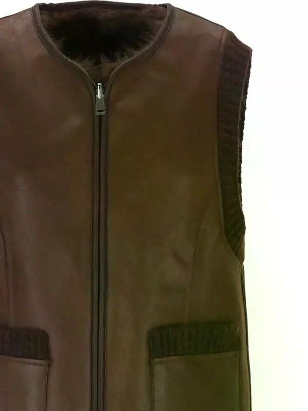 URBANCODE Reversible Toscana Faux-fur Panels Gilet