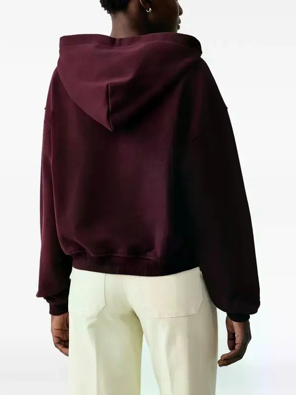 LA MANIA Luma Logo-embroidered Hoodie