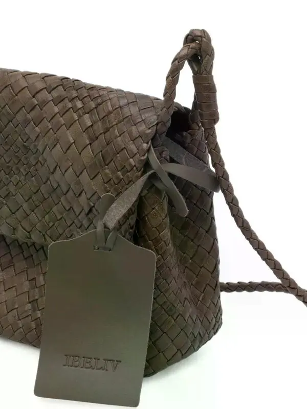IBELIV Paris Woven Crossbody Bag