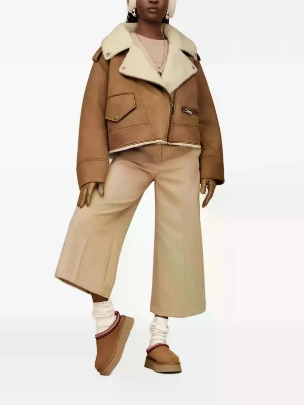 UGG Finnian Luxefluff Moto Jacket