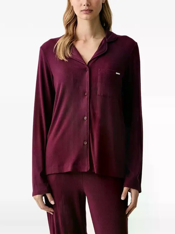 Dkny Ribbed-knit Pyjamas