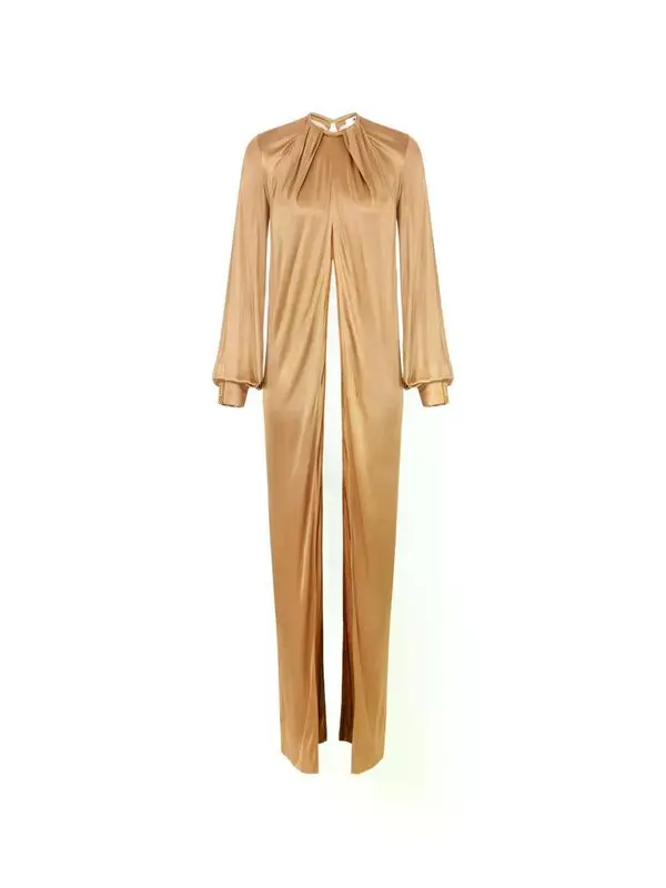 Elisabetta Franchi Blouse In Shiny Jersey Fabric