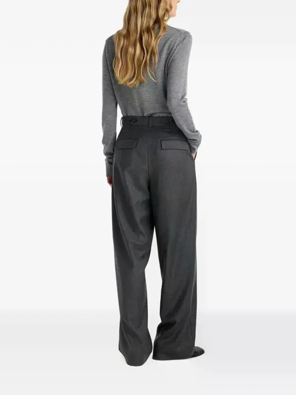 RÓHE Wide-leg Wool Trousers