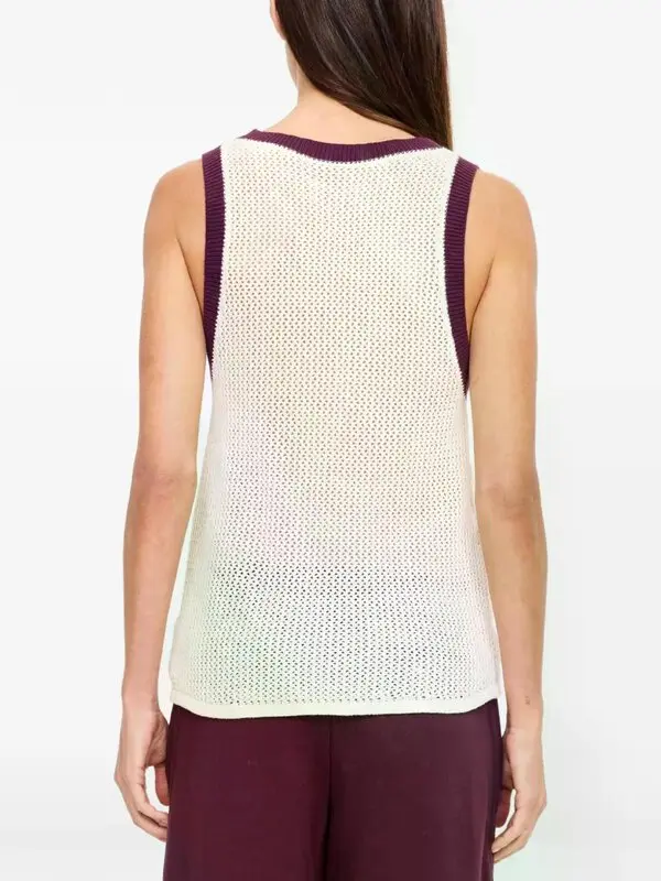 The Upside Fenway Wales Knit Tank Top