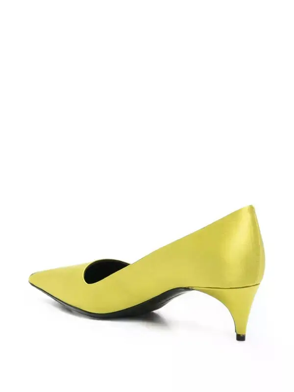 Bernadette Satin Heeled Pumps