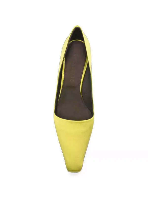 Bernadette Satin Heeled Pumps