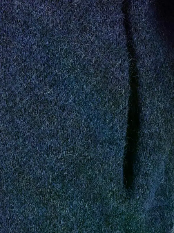 COOR Argyle Zip-up Cardigan