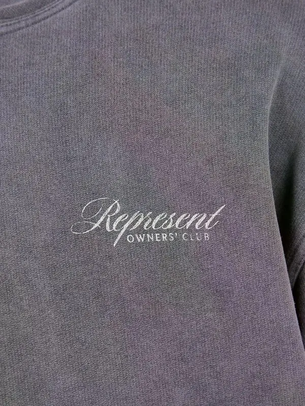 REPRESENT Owners Club Script Cotton Hoodie