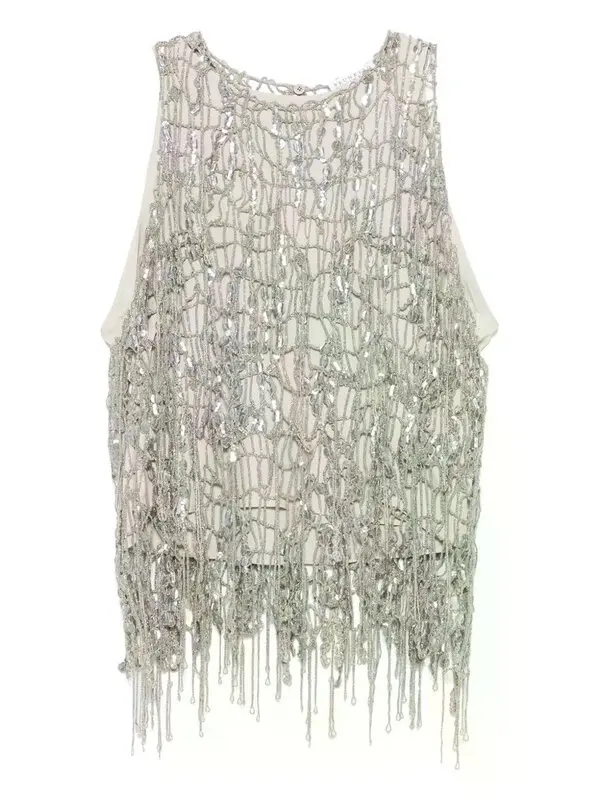 Brunello Cucinelli Monili-chain Detailed Top