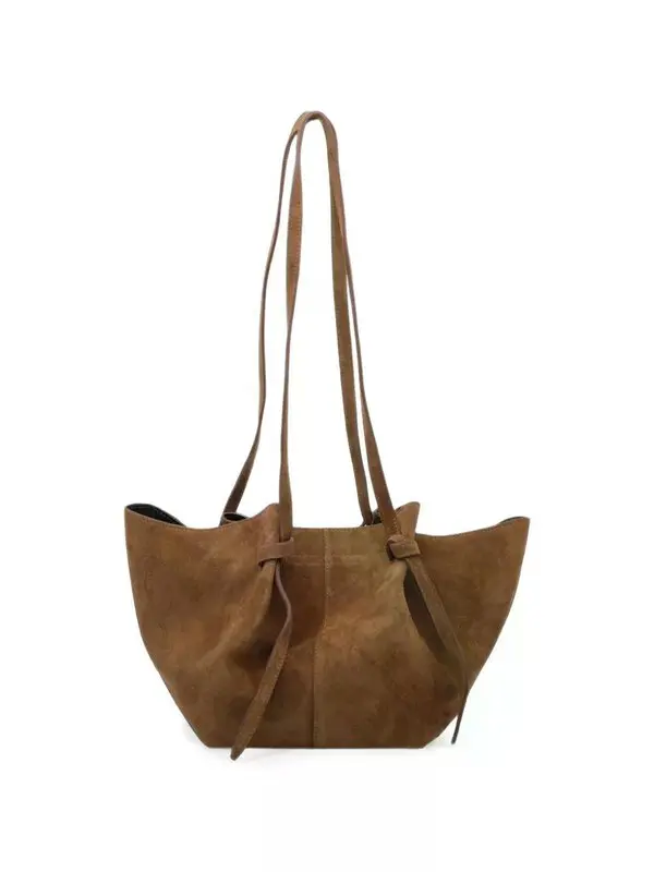 D.a.t.e. Nina Knot-detail Suede Tote Bag