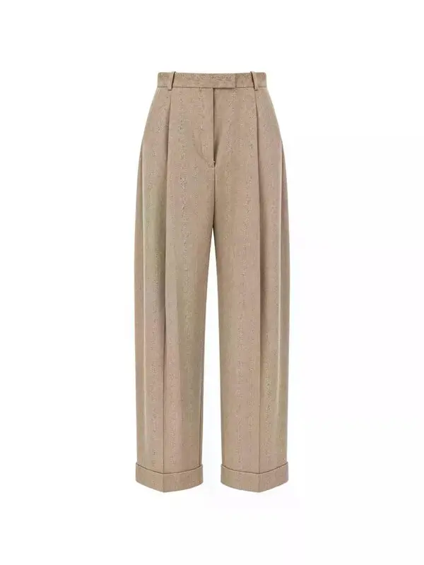 Hugo Tornara Relaxed-fit Pants In Textured Stretch Fabric