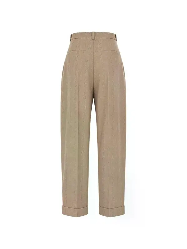 Hugo Tornara Relaxed-fit Pants In Textured Stretch Fabric