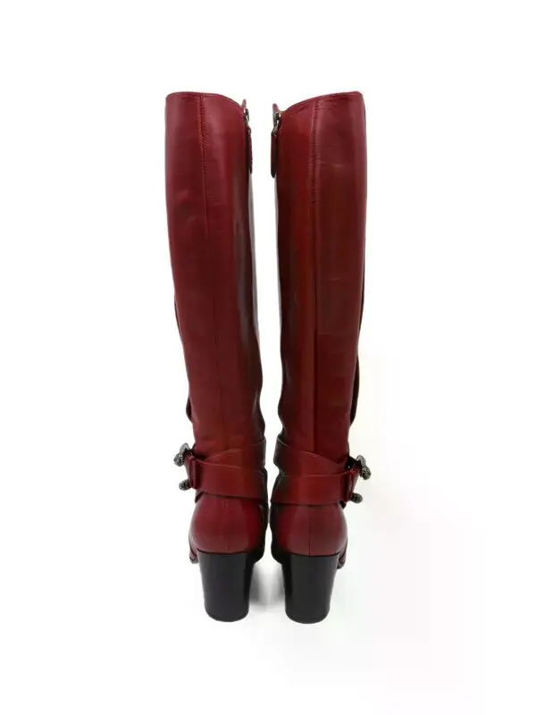 Gucci Dionysus Buckled Knee-high Boots