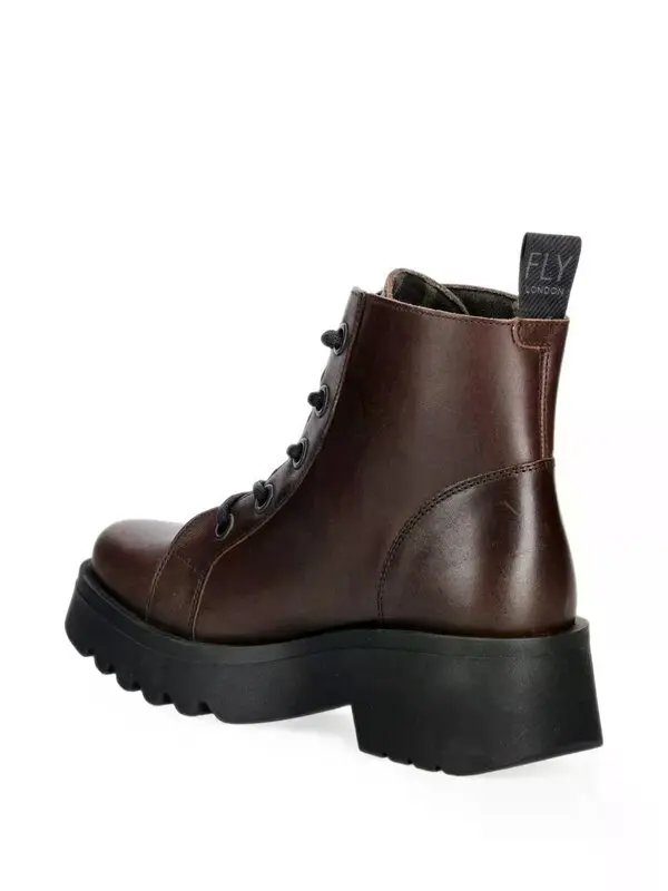 Fly London Lace-up Ankle Boots