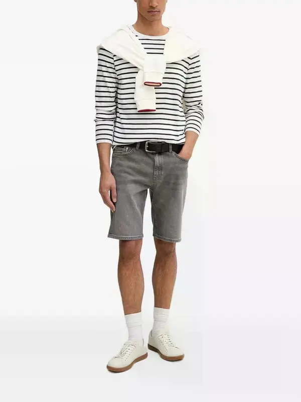 Marc O'polo Logo-patch Denim Shorts